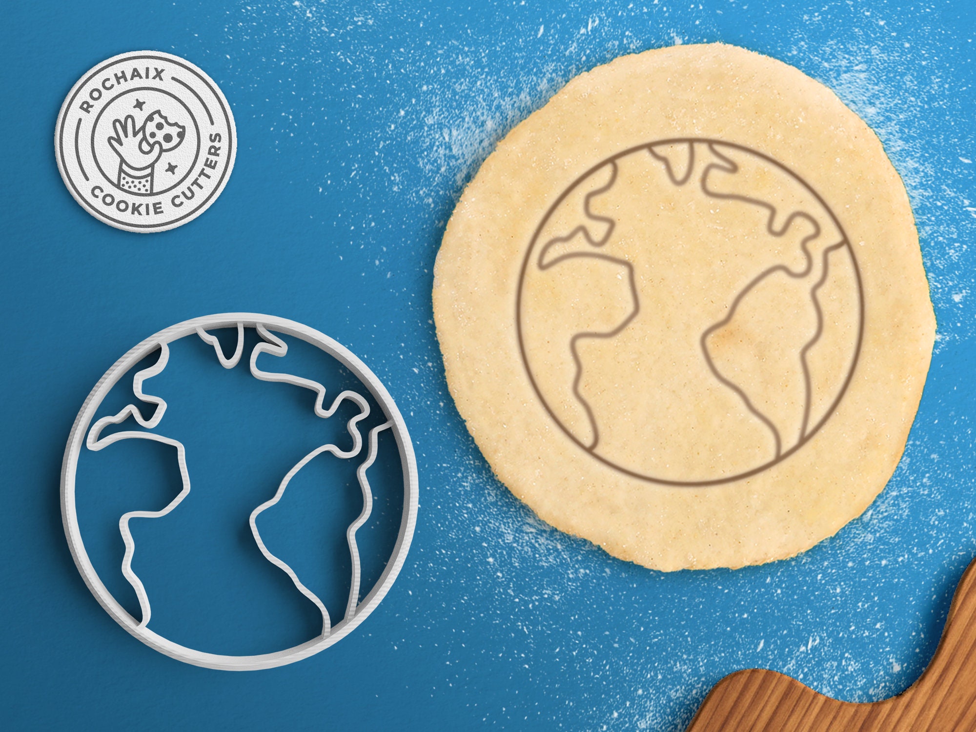 Planet Earth Cookie Cutter Globe Cookie Cutter Earth Day - Etsy