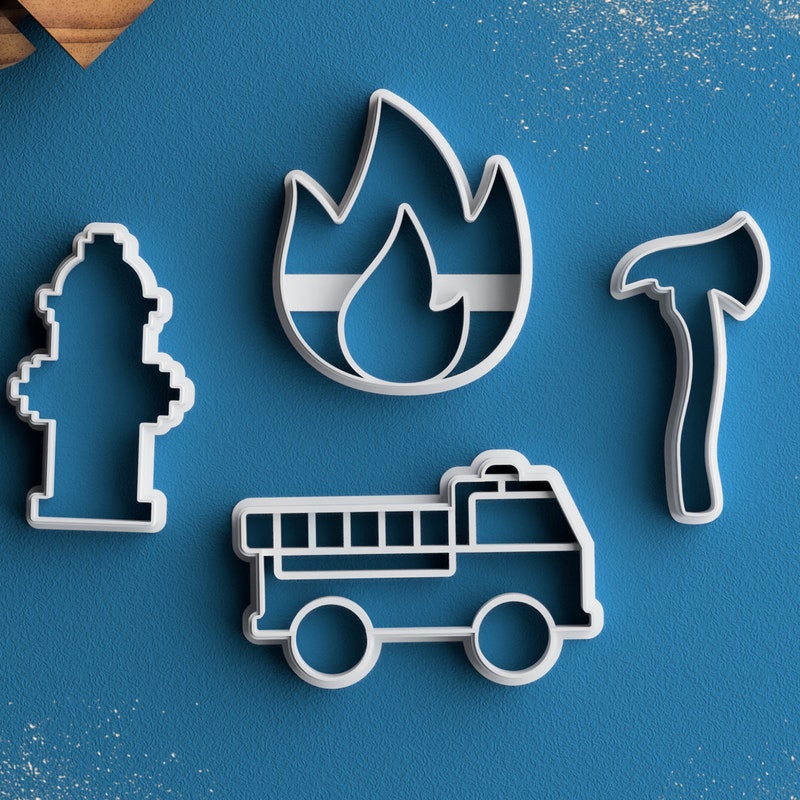 Fireman Cookies - Etsy