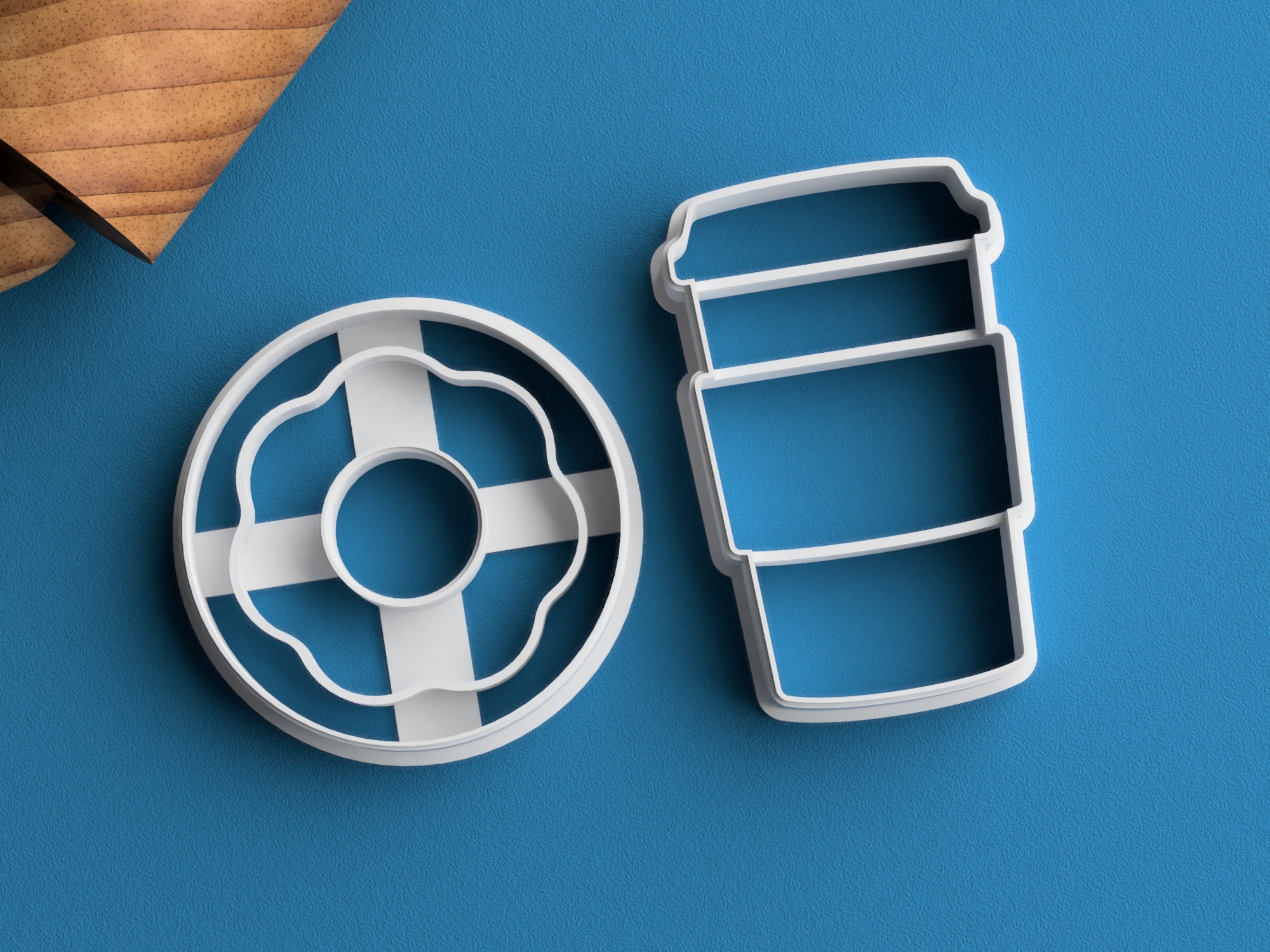 Coffee Cookie Cutter Latte Cookie Cutter Coffee Mug Cookie - Etsy