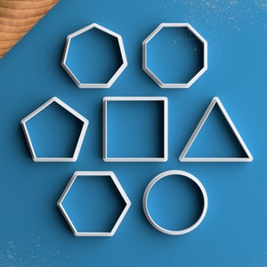 Circle Cookie Cutter – Geometric Cookie Cutter Minimalist Tile Geometry ...