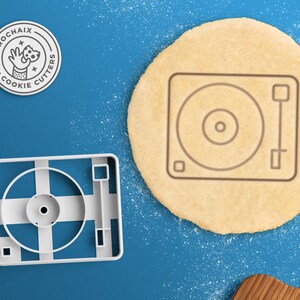 Vinyl Player Cookie Cutter – DJ Cookie Cutter DJ Gift Vinyl Record ...