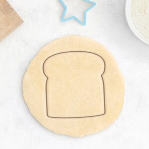 Toast Cookie Cutter Slice of Bread Cookie Cutter Bread | Etsy