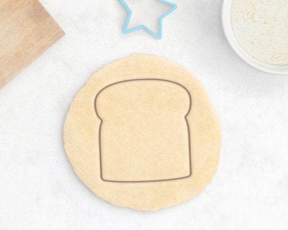Toast Cookie Cutter Slice of Bread Cookie Cutter Bread | Etsy