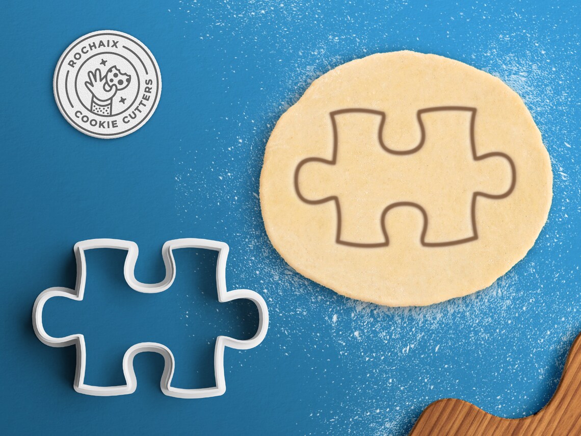 Puzzle Cookie Cutter Jigsaw Cookie Cutter Board Game Cookie - Etsy