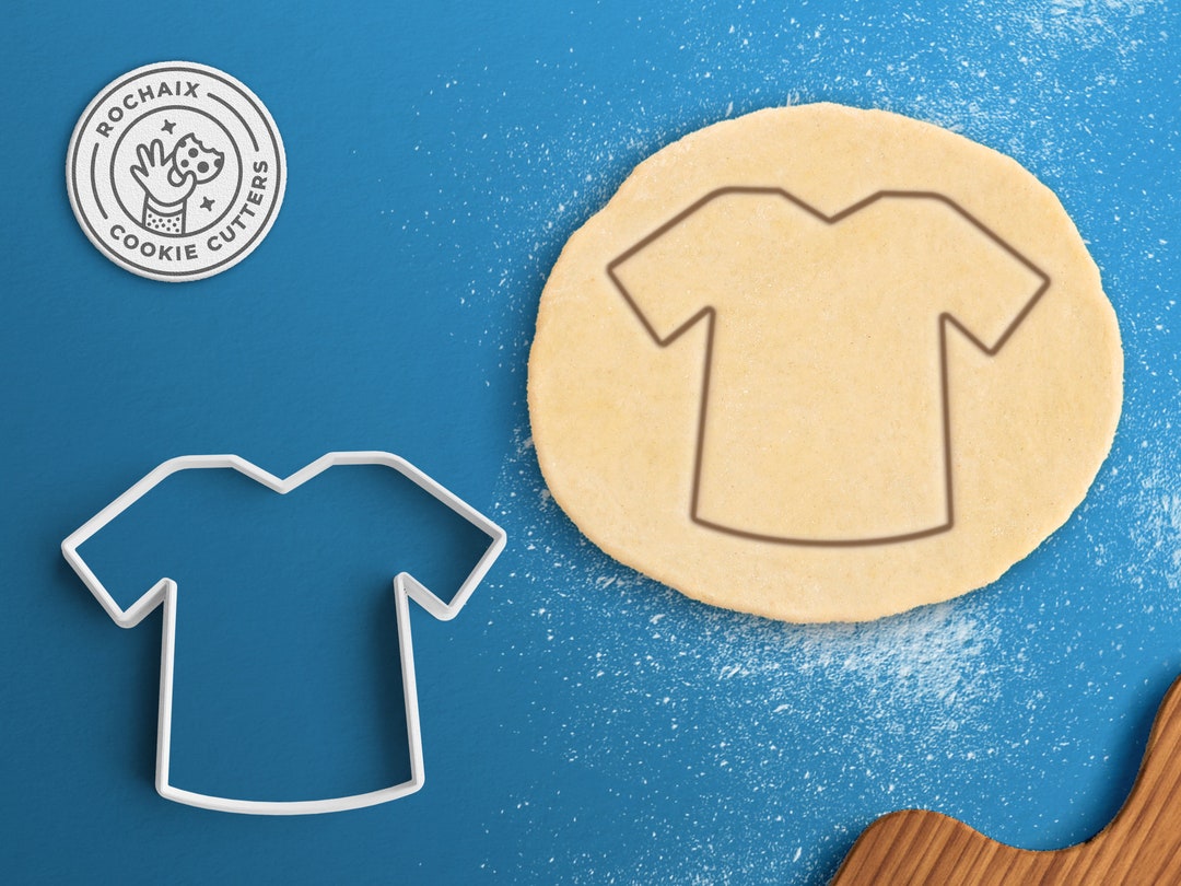 Soccer Jersey Cookie Cutter – Football Cookie Cutter Soccer Ball Cookie ...