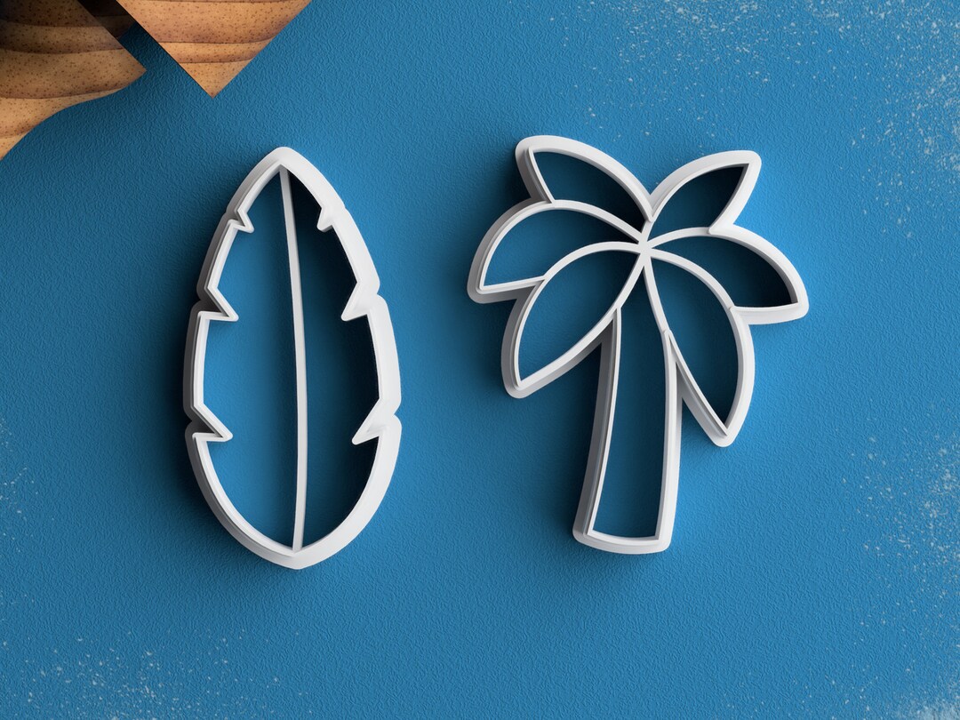 Palm Leaf Cookie Cutter - Tropical Cookie Cutter Pineapple Cookie ...