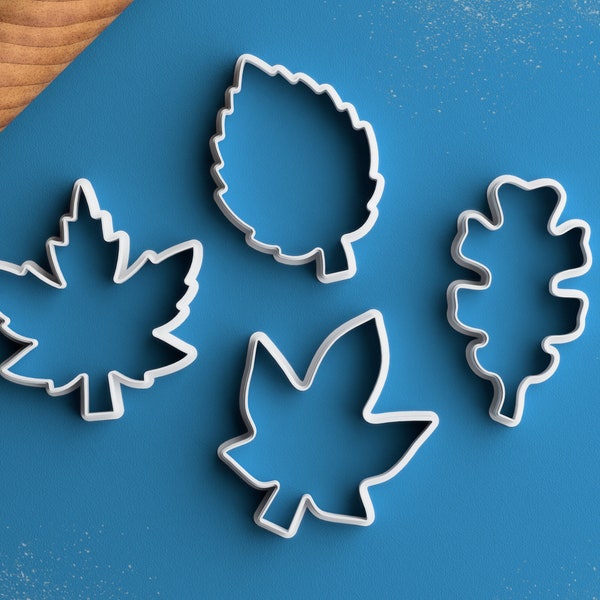 Leaf Shaped Cookie Cutter - Etsy