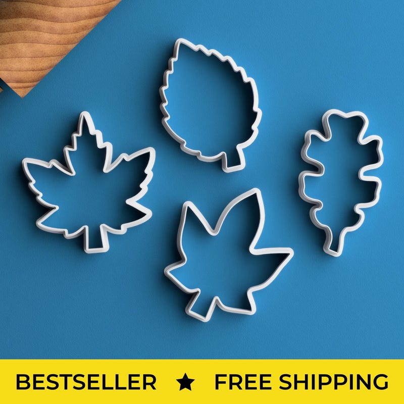 Leaf Cookie Cutter - Etsy
