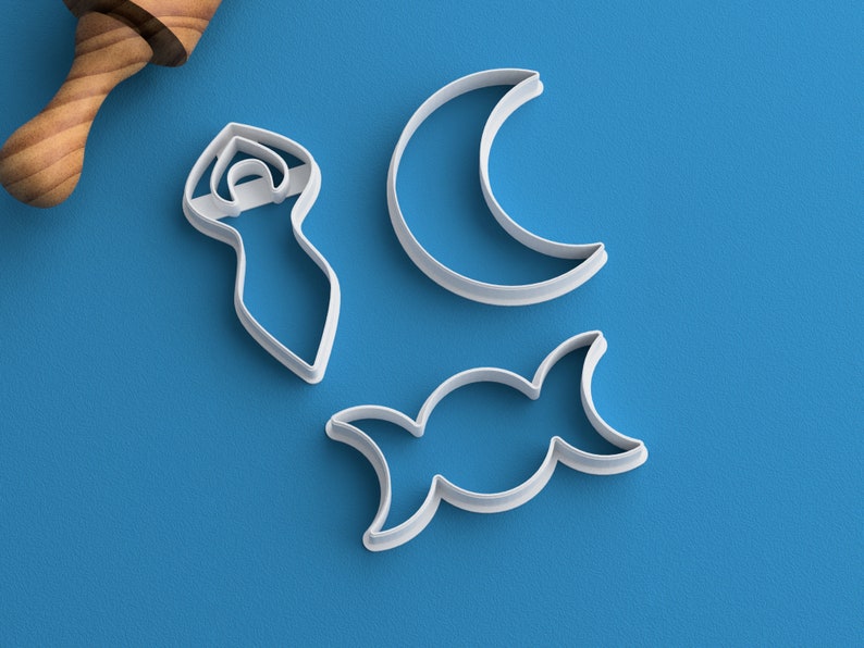 Triple Moon Cookie Cutter Pagan Cookie Cutter Goddess Cookie | Etsy