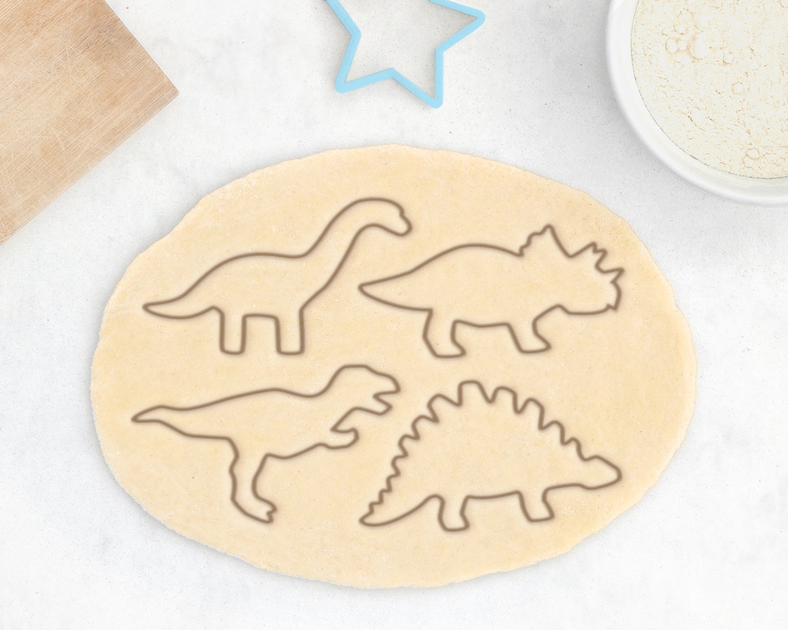 T Rex Cookie Cutter Tyrannosaurus Rex Cookie Cutter Dinosaur | Etsy