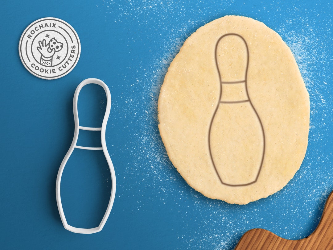 Bowling Cookie Cutter – Bowling Pin Cookie Cutter Pin Pin Cookie Cutter ...