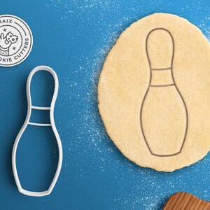 Bowling Cookie Cutter – Bowling Pin Cookie Cutter Pin Pin Cookie Cutter ...
