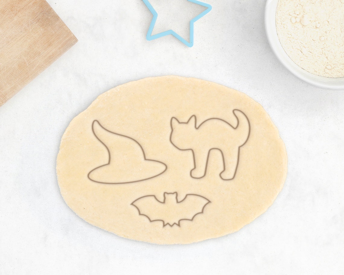 Bat Cookie Cutter Halloween Cookie Cutter Set Animal Cookie | Etsy