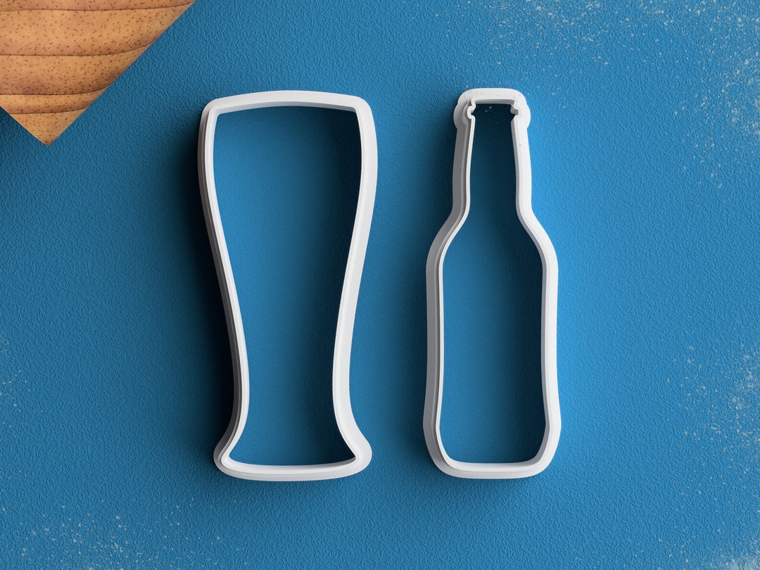 Beer Cookie Cutter – Pilsner Glass Cookie Cutter Beer Glass Cookie ...