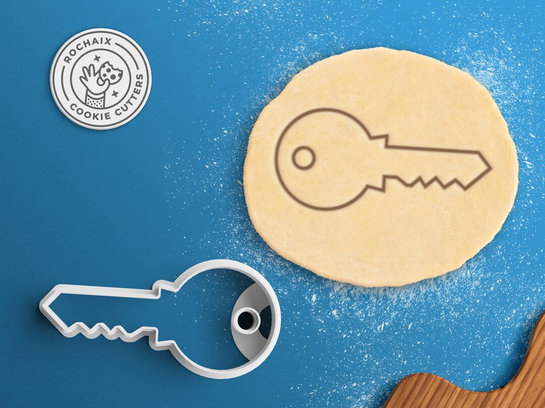 House Key Cookie Cutter - Real Estate Cookie Cutter Gingerbread House ...