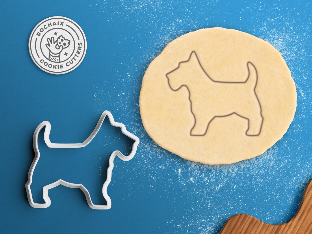 Personalized Scottish Terrier Cookie Cutter - Scottie Cookie Cutter ...