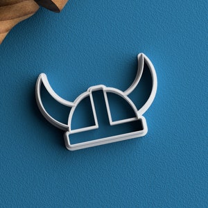 Viking Cookie Cutter - Viking Helmet Cookie Cutter Medieval Clothing ...