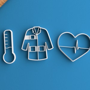 Lab Coat Cookie Cutter – Medical Student Gift Doctor Cookie Cutter ...