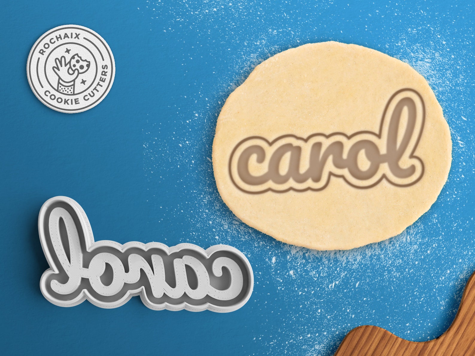 Custom Name Cookie Cutter Personalized Name Cookie Cutter Engagement ...