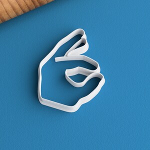 Middle Finger Cookie Cutter – Middle Finger Emoji Cookie Cutter Hand ...