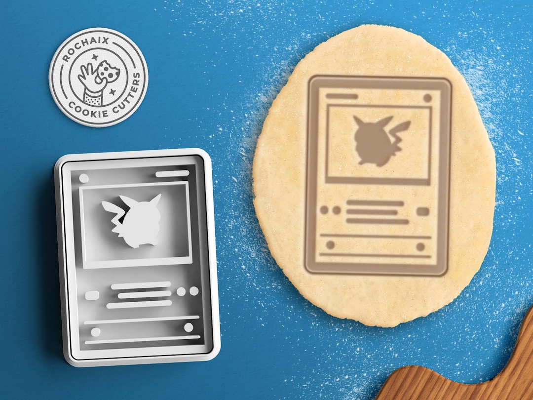 Trading Card Game Cookie Cutter – PTCG TCG Gift Collectible Cookie ...