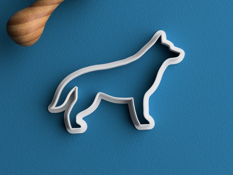 Personalized German Shepherd Cookie Cutter Custom German - Etsy