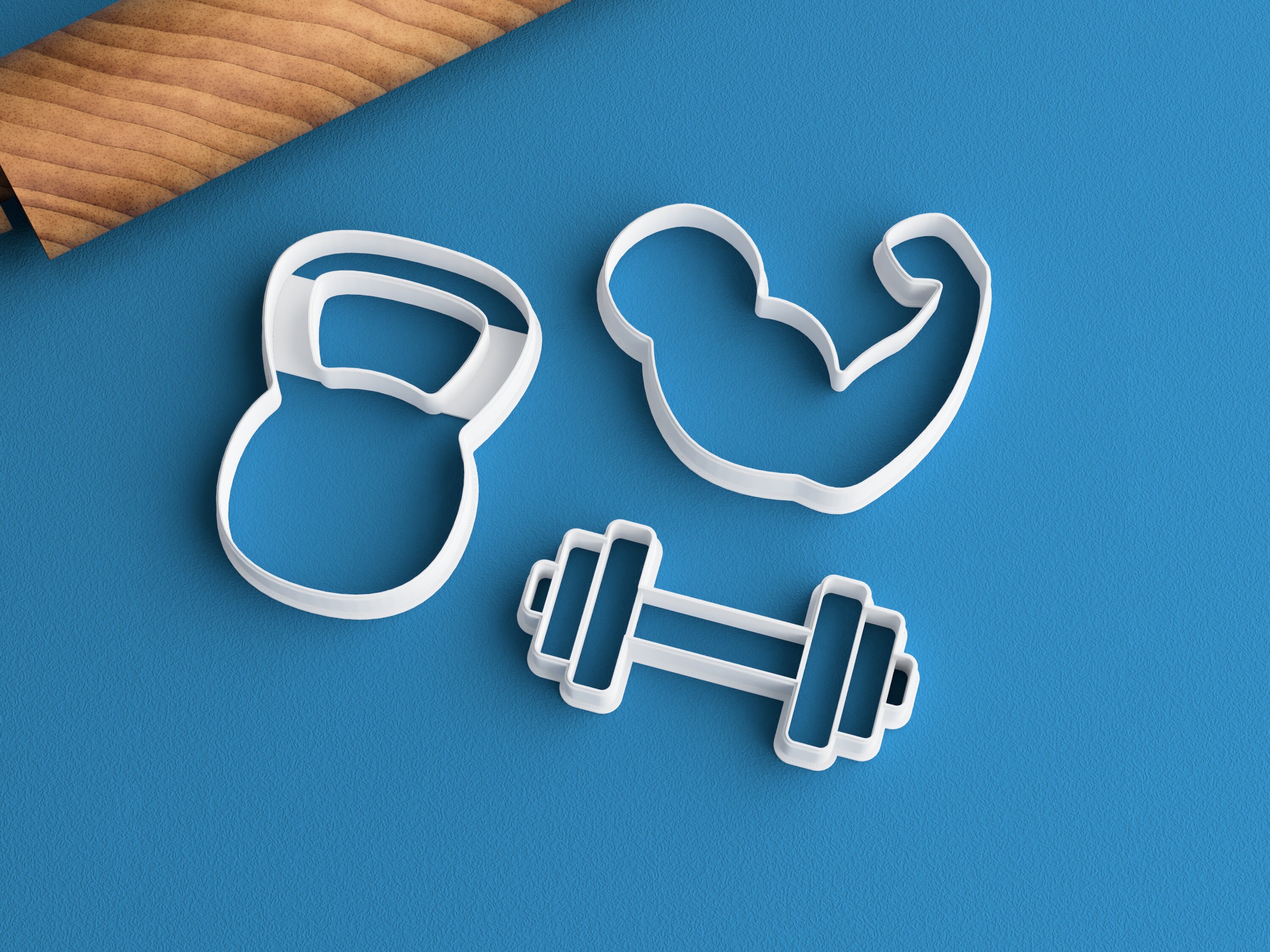 Gym Cookie Cutter Fitness Cookie Cutter Kettlebell Cookie - Etsy