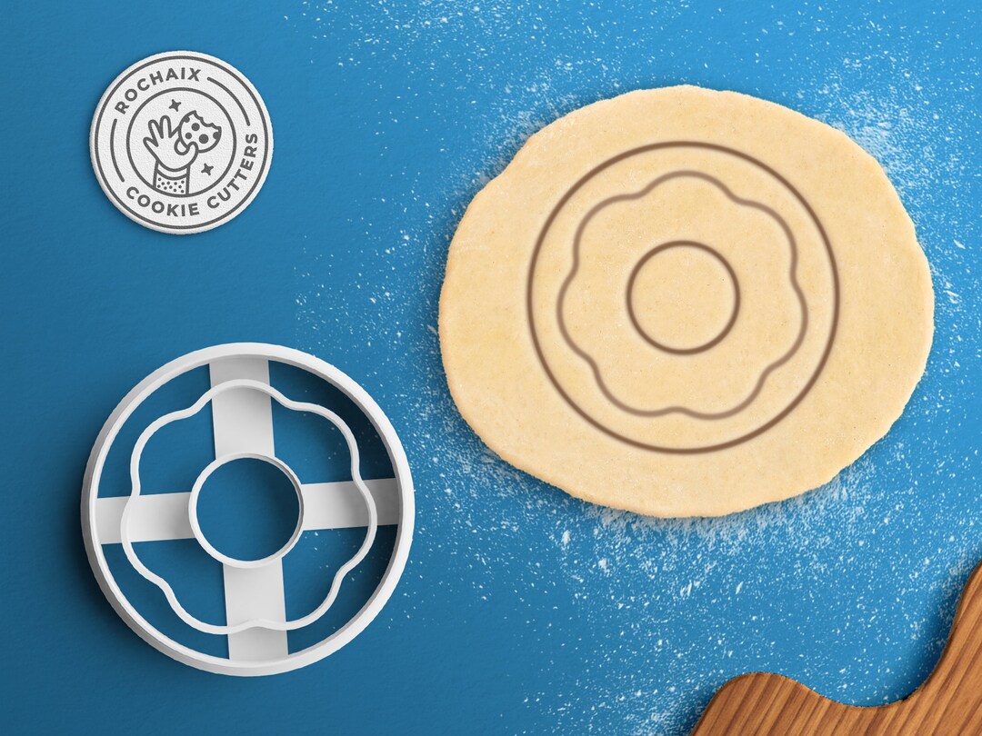 Donut Cookie Cutter - Latte Cookie Cutter Doughnut Cookies Latte Cup ...