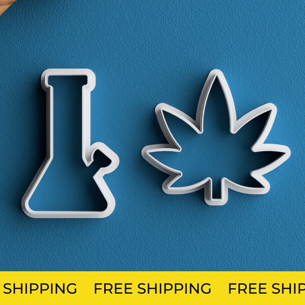 Pot Leaf Cookie Cutters - Etsy