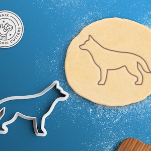 Personalized German Shepherd Cookie Cutter - Custom German Shepherd ...