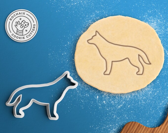 Personalized German Shepherd Cookie Cutter - Custom German Shepherd ...