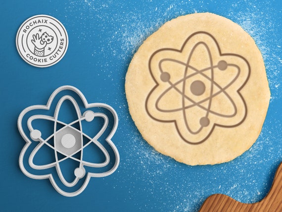 Atom Cookie Cutter Science Cookie Cutter Chemistry Gift - Etsy