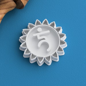 Chakra Cookie Cutter Set – Yoga Cookie Cutter Yoga Instructor Gift ...