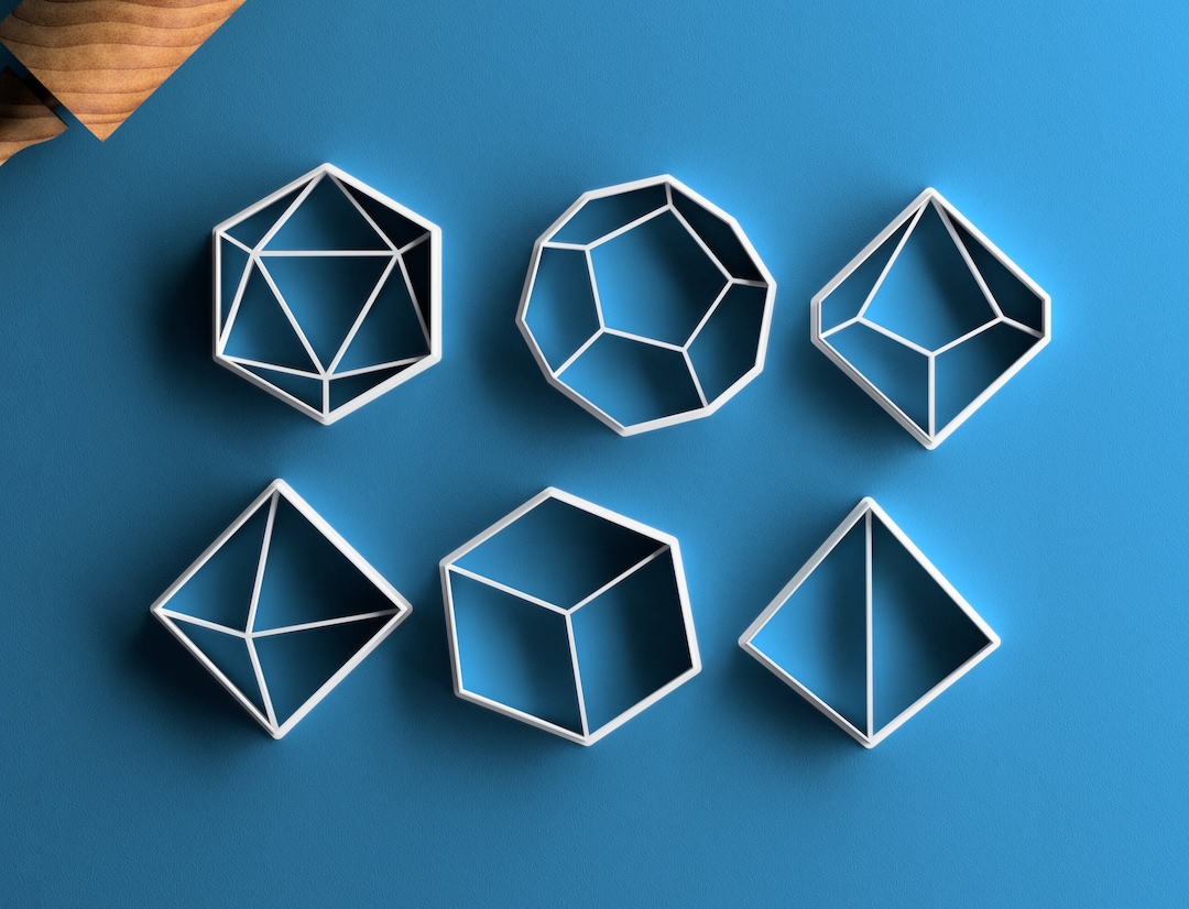 Dice Set Cookie Cutter - RPG Dice D20 Dnd D&D Cookie Cutter Dungeon ...