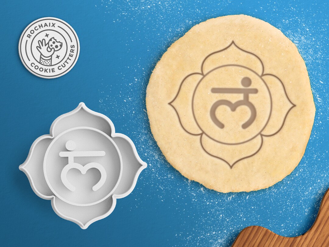 Chakra Cookie Cutter Set – Yoga Cookie Cutter Yoga Instructor Gift ...