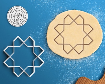 Moroccan Tile Cookie Cutter Quatrefoil Cookie Cutter Moroccan Cookie ...