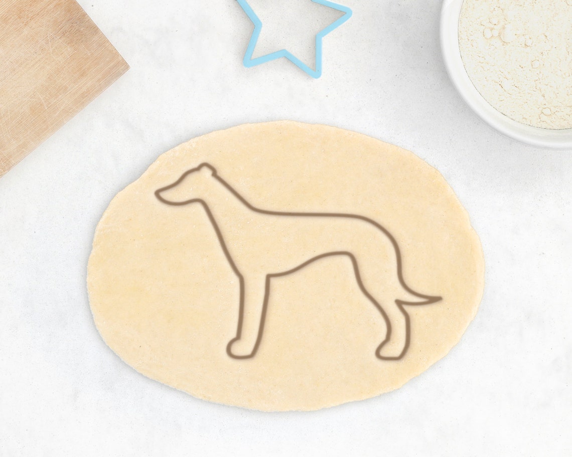 Personalized Greyhound Cookie Cutter Custom Greyhound Gift | Etsy