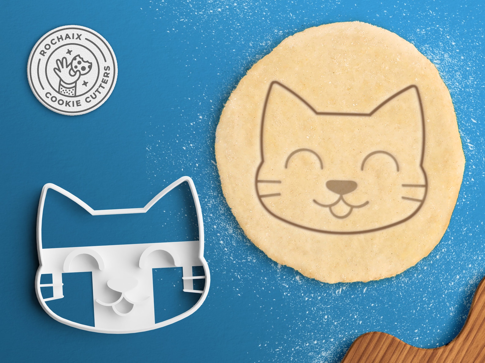 Cat Cookie Cutter Cute Cat Paw Cookie Cutter Crazy Cat Lady - Etsy