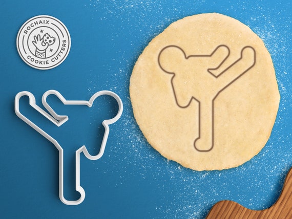 Karate Cookie Cutter Taekwondo Cookie Cutter Judo Cookie - Etsy