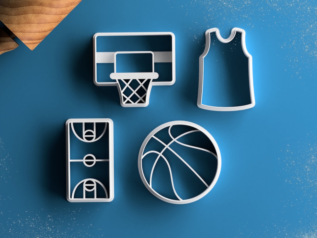 Basketball Cookie Cutter – Basket Ball Cookie Cutter Basketball Jersey ...