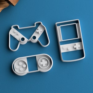 Video Game Cookie Cutter – Video Game Controller Cookie Cutter Retro ...