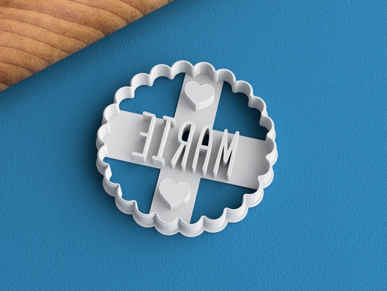 Custom Plaque Cookie Cutter Personalized Wedding Cookie - Etsy