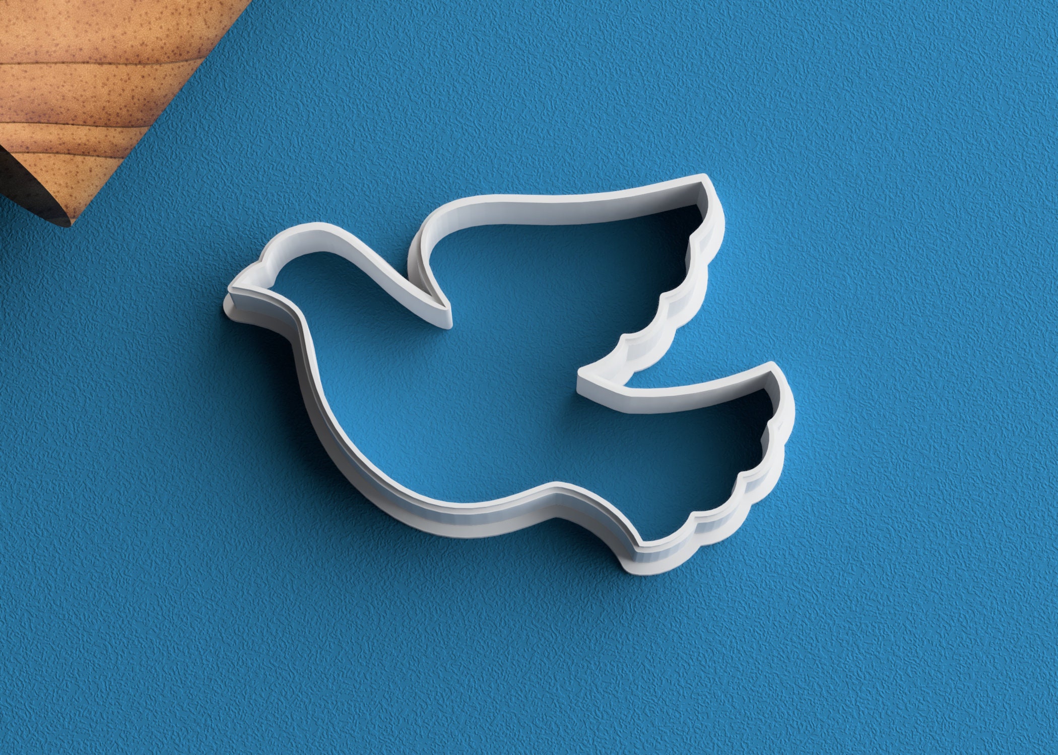 Dove Cookie Cutter - Peace Cookie Cutter Peace Dove Silhouette Bird ...