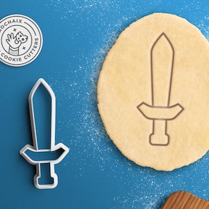 Sword Cookie Cutter – Rupee Cookie Cutter Retro Video Game Cookie ...
