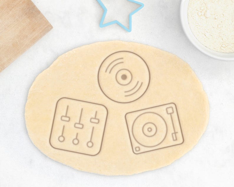 Vinyl Record Cookie Cutter DJ Cookie Cutter DJ Gift | Etsy