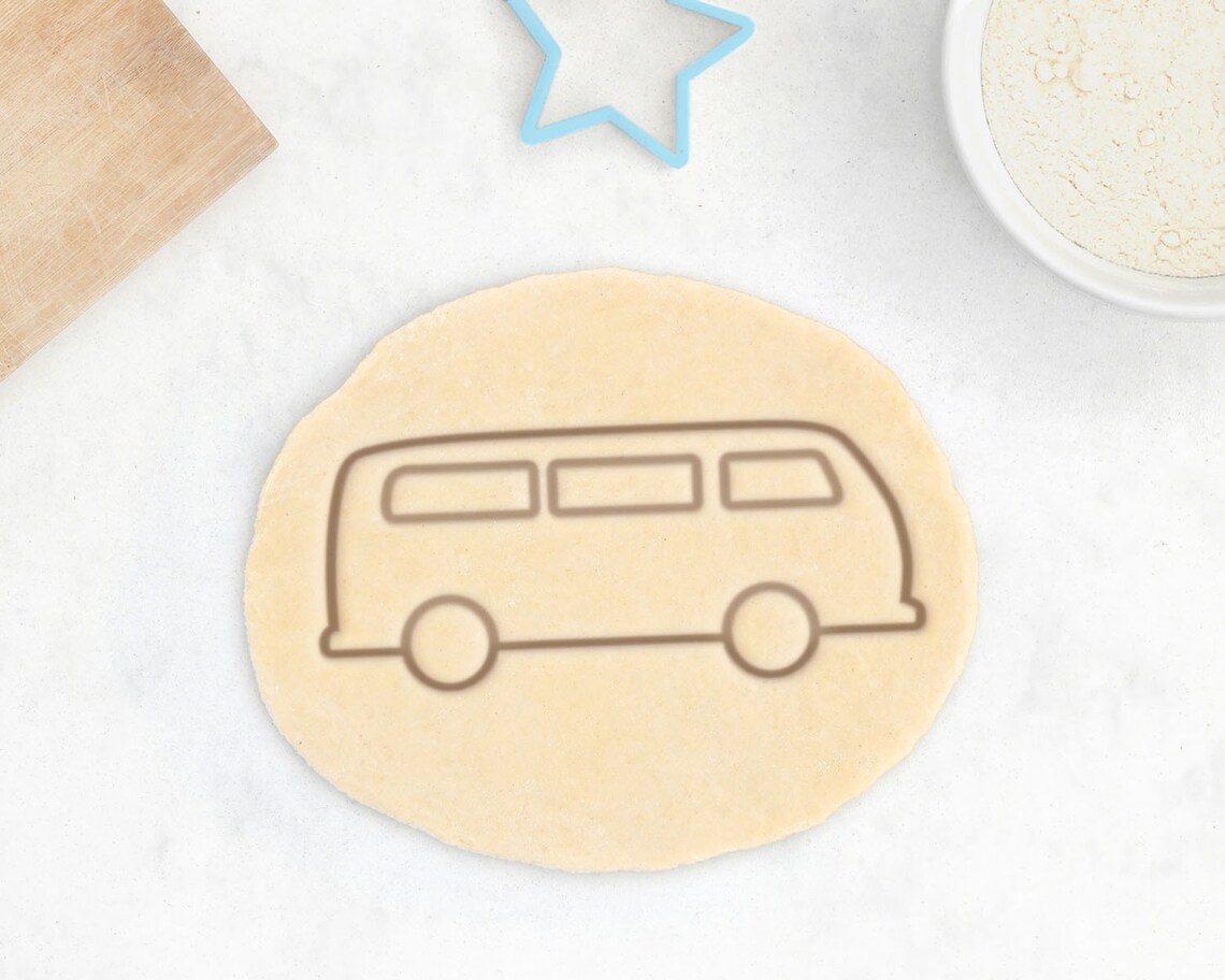 Camper Van Cookie Cutter Vintage Bus Cookie Cutter Camper - Etsy