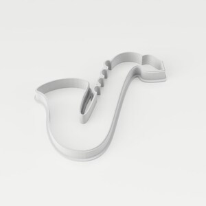 Saxophone Cookie Cutter Saxophone Gift Musical Note Cookie - Etsy