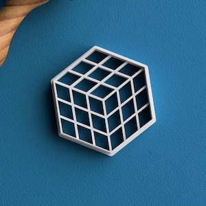 Cube Cookie Cutter – Science Cookie Cutter Math Cookie Cutter Math Gift ...