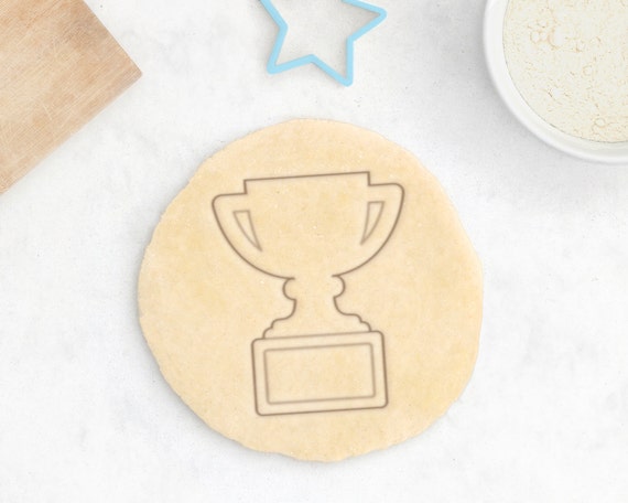 Trophy Cookie Cutter Award Ribbon Cookie Cutter Award Cookie | Etsy