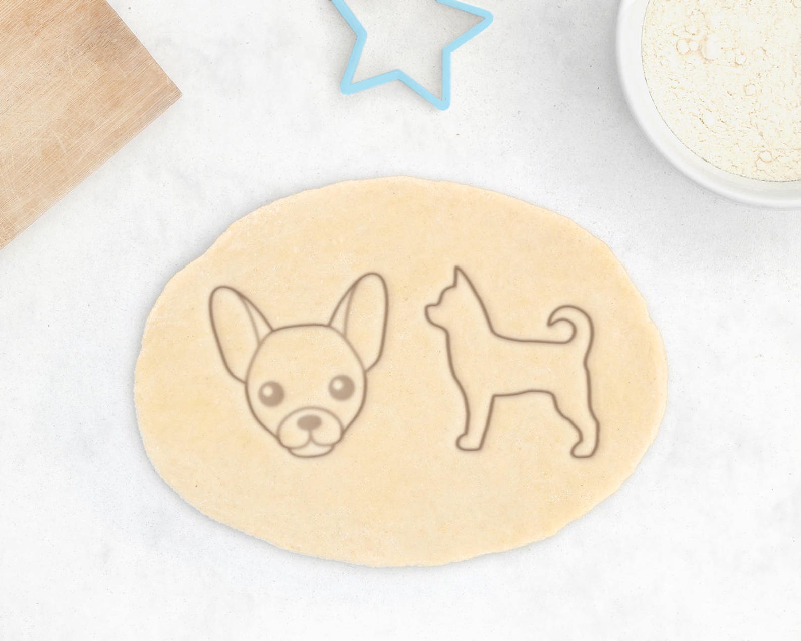 Chihuahua Cookie Cutter Personalized Chihuahua Owner Gift | Etsy